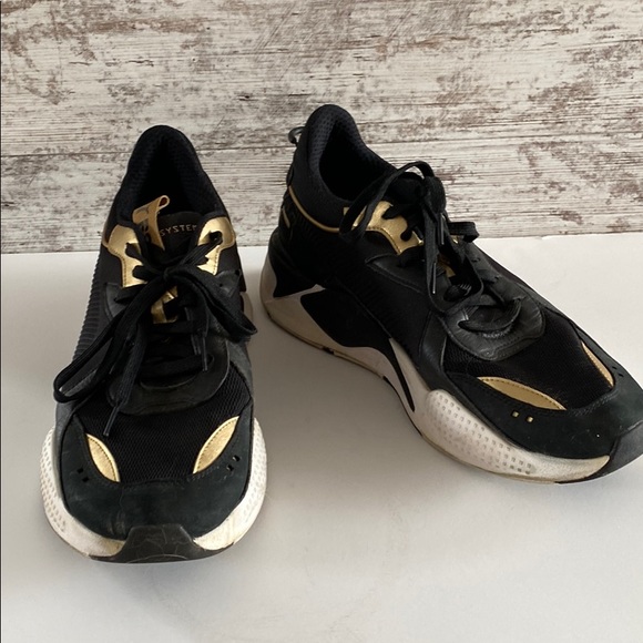 Puma | Shoes | Puma Rsx Trophy Gold Size 3 | Poshmark